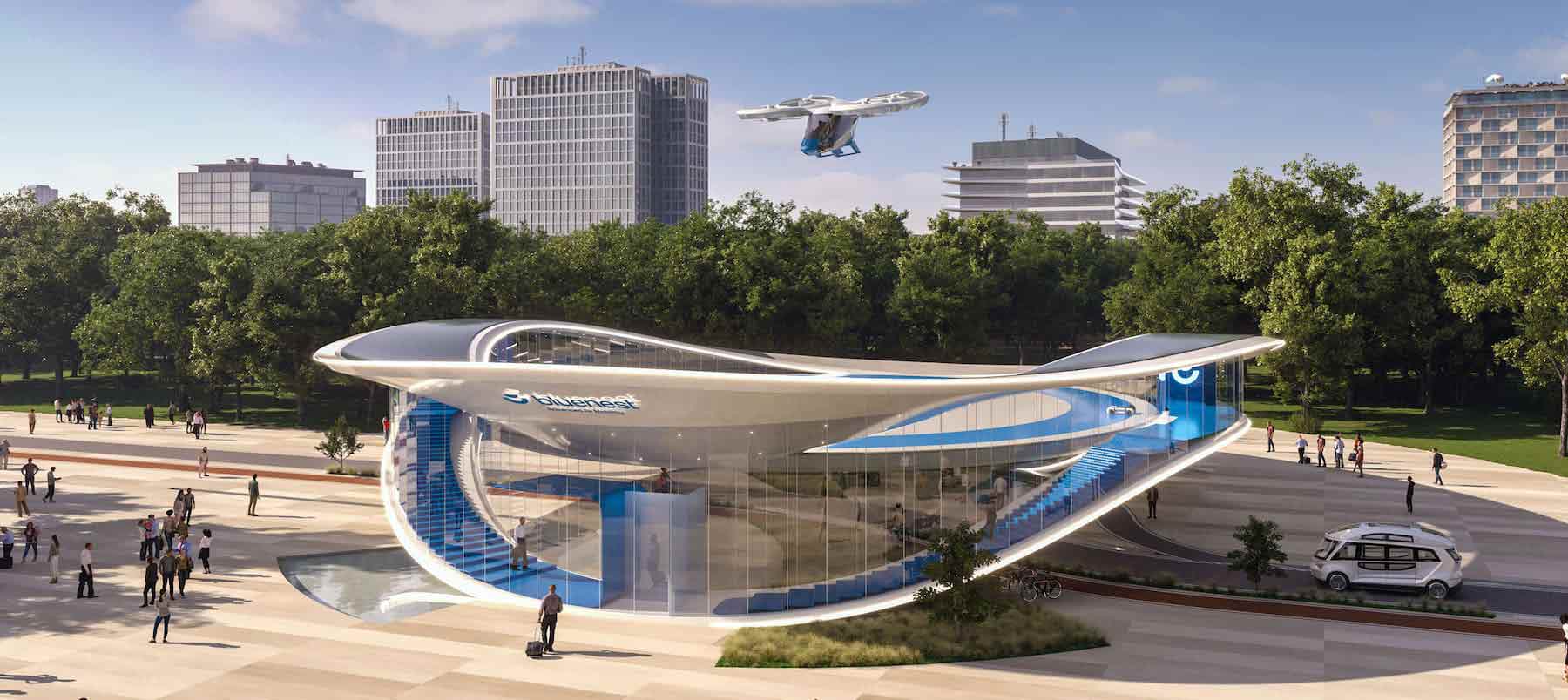 What are vertiports and how do they work? | Openvia